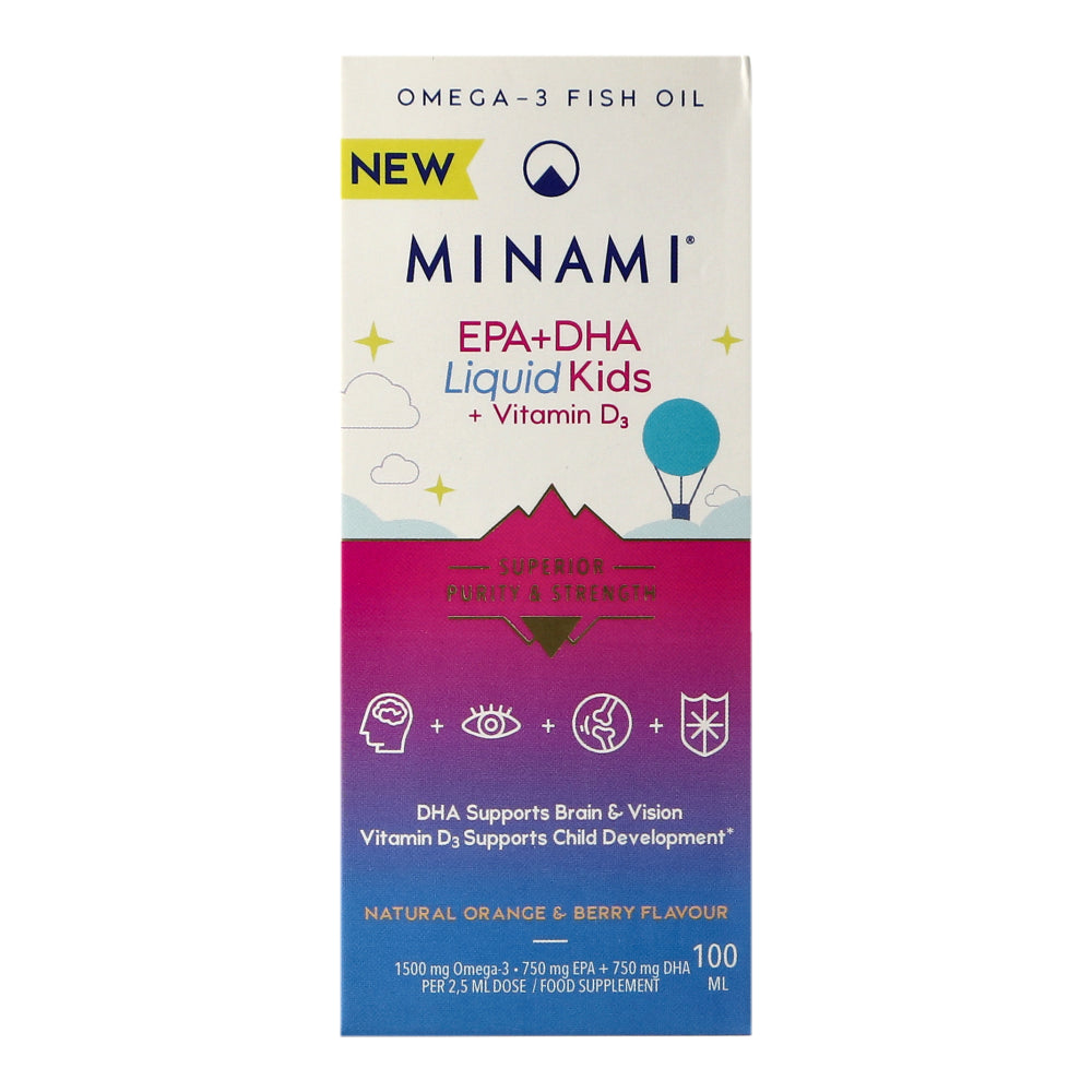 EPA +DHA Liquid Kids, 100ml - Supernature