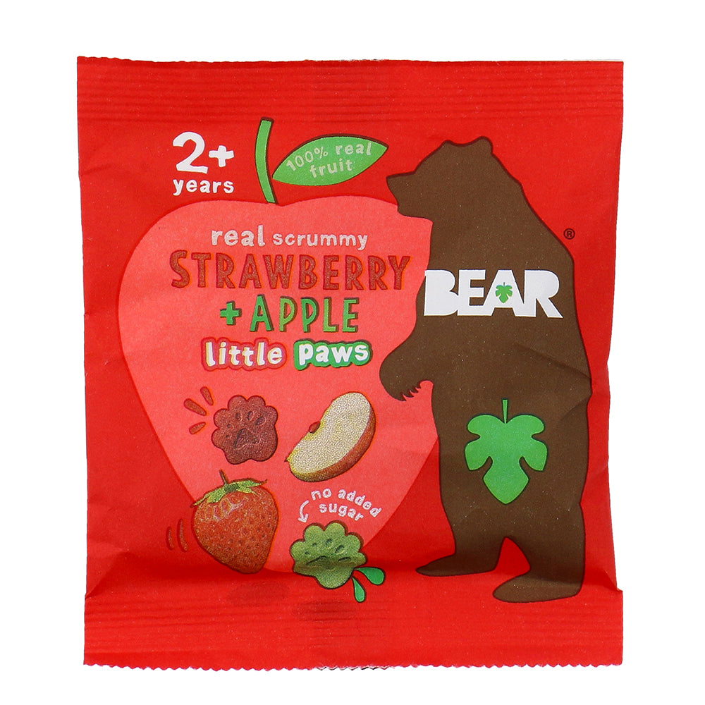 Strawberry Apple Dino Paws Candy Gluten Free, 20gm – SuperNature