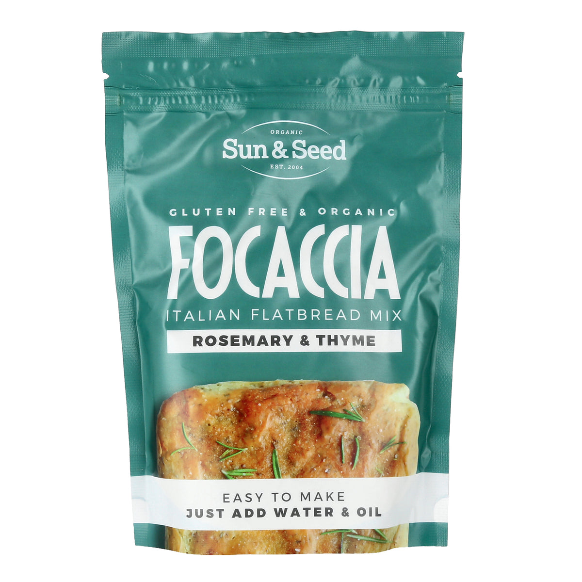 Organic Focaccia Mix Rosemary & Thyme Gluten Free, 300gm
