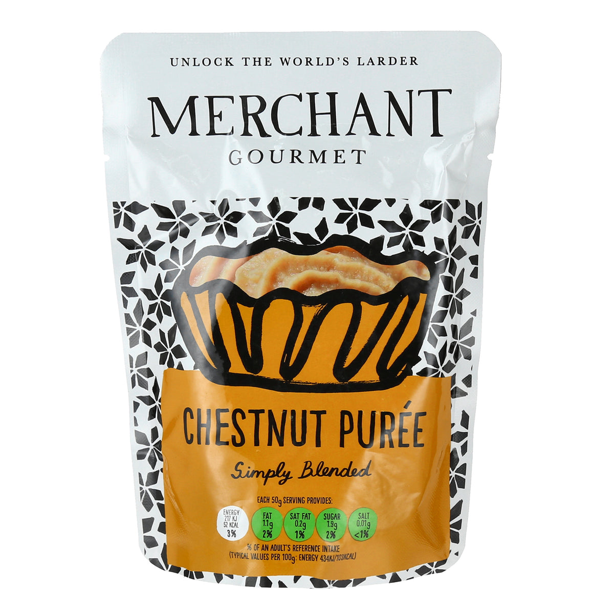 Chestnut Puree Vegan, 200gm – SuperNature