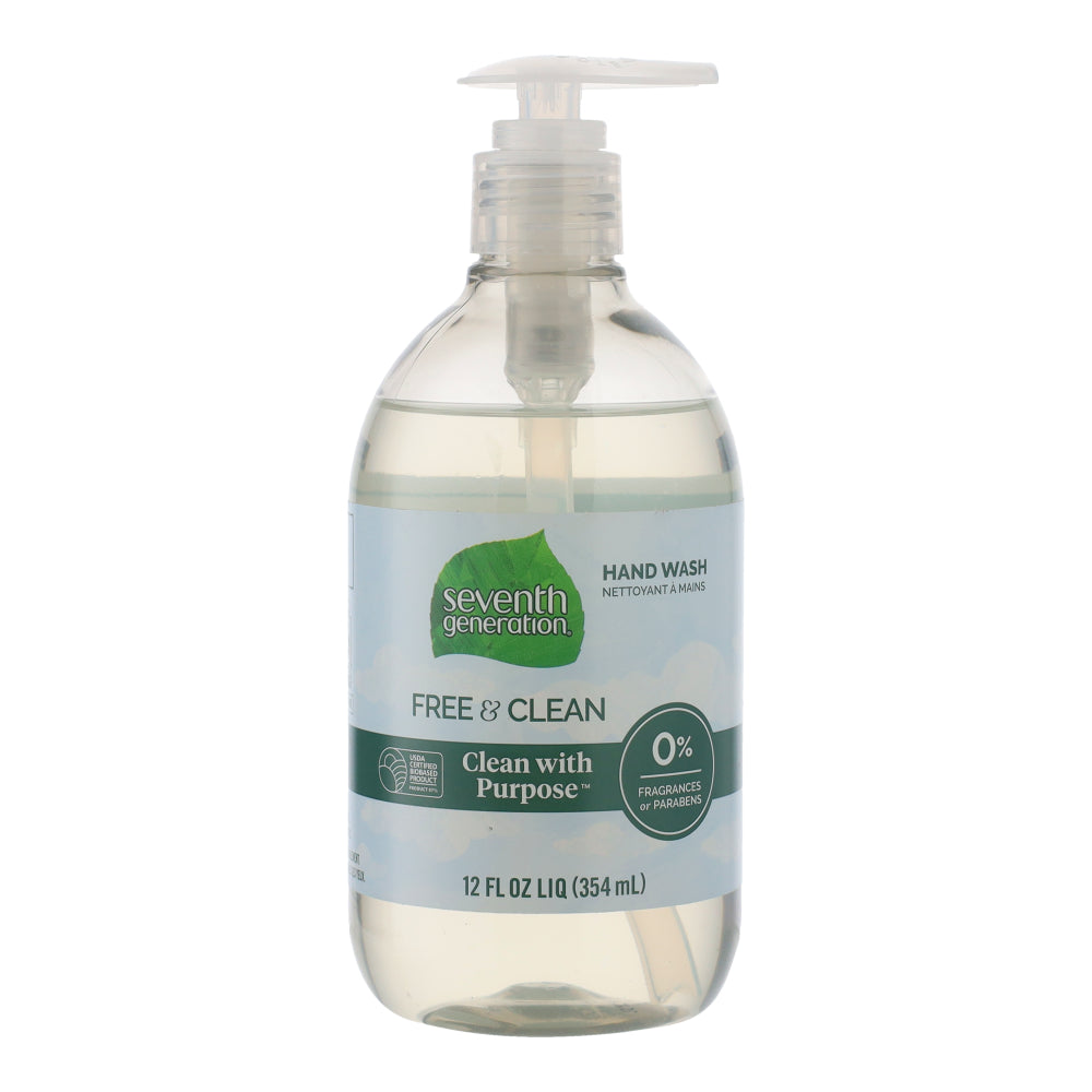 Free & Clean Unscented Handwash, 354ml - Supernature