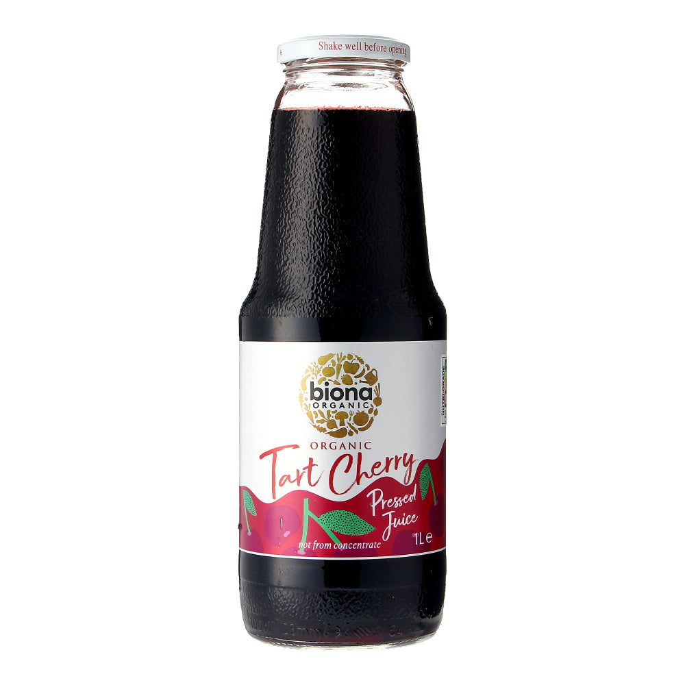 Organic Pure Tart Cherry Juice, 1L – SuperNature
