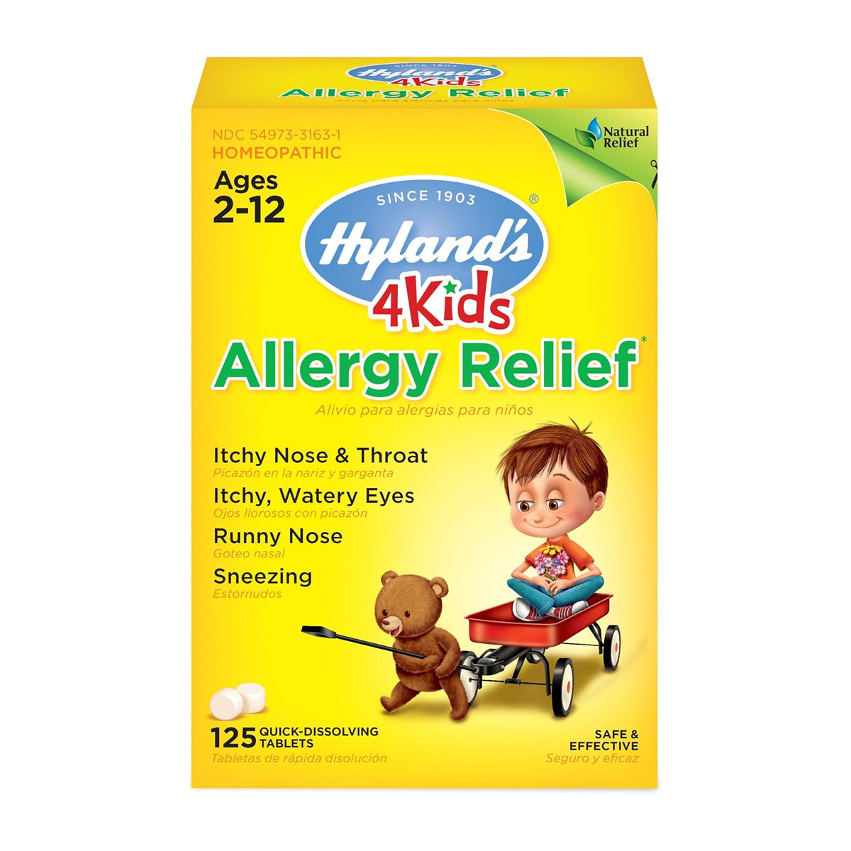 Allergy Relief, 125tabs – SuperNature