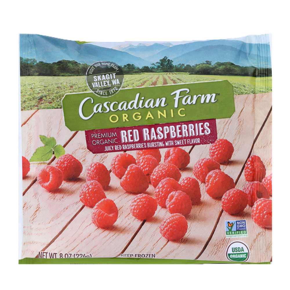 Organic Raspberries (Frozen), 226gm – SuperNature