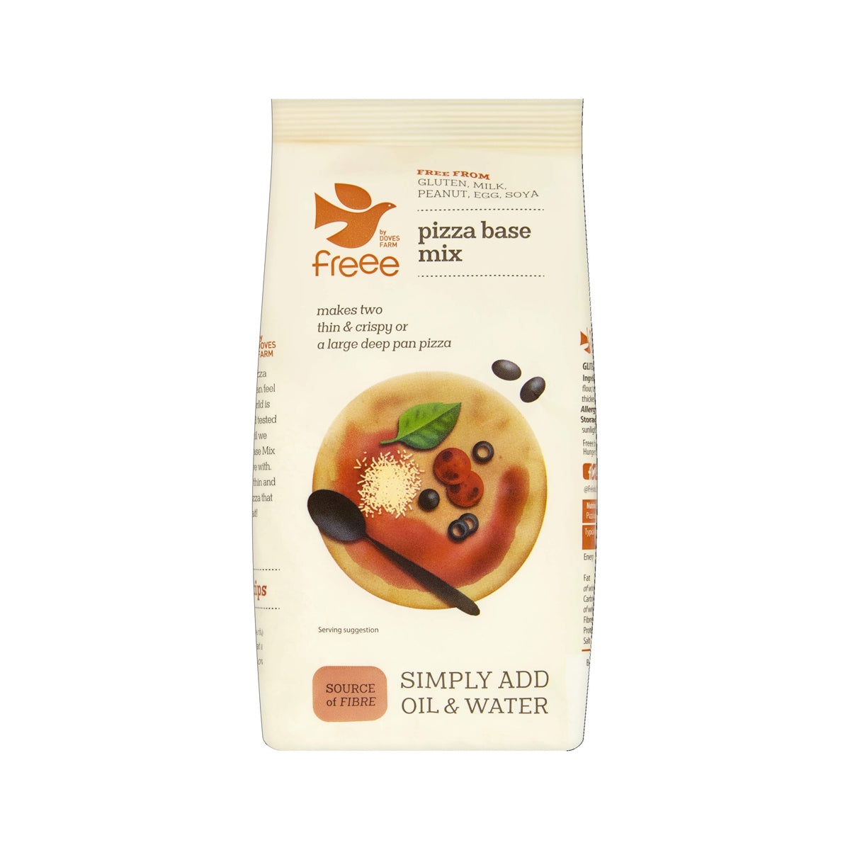 Pizza Base Mix Gluten Free, 350gm – SuperNature