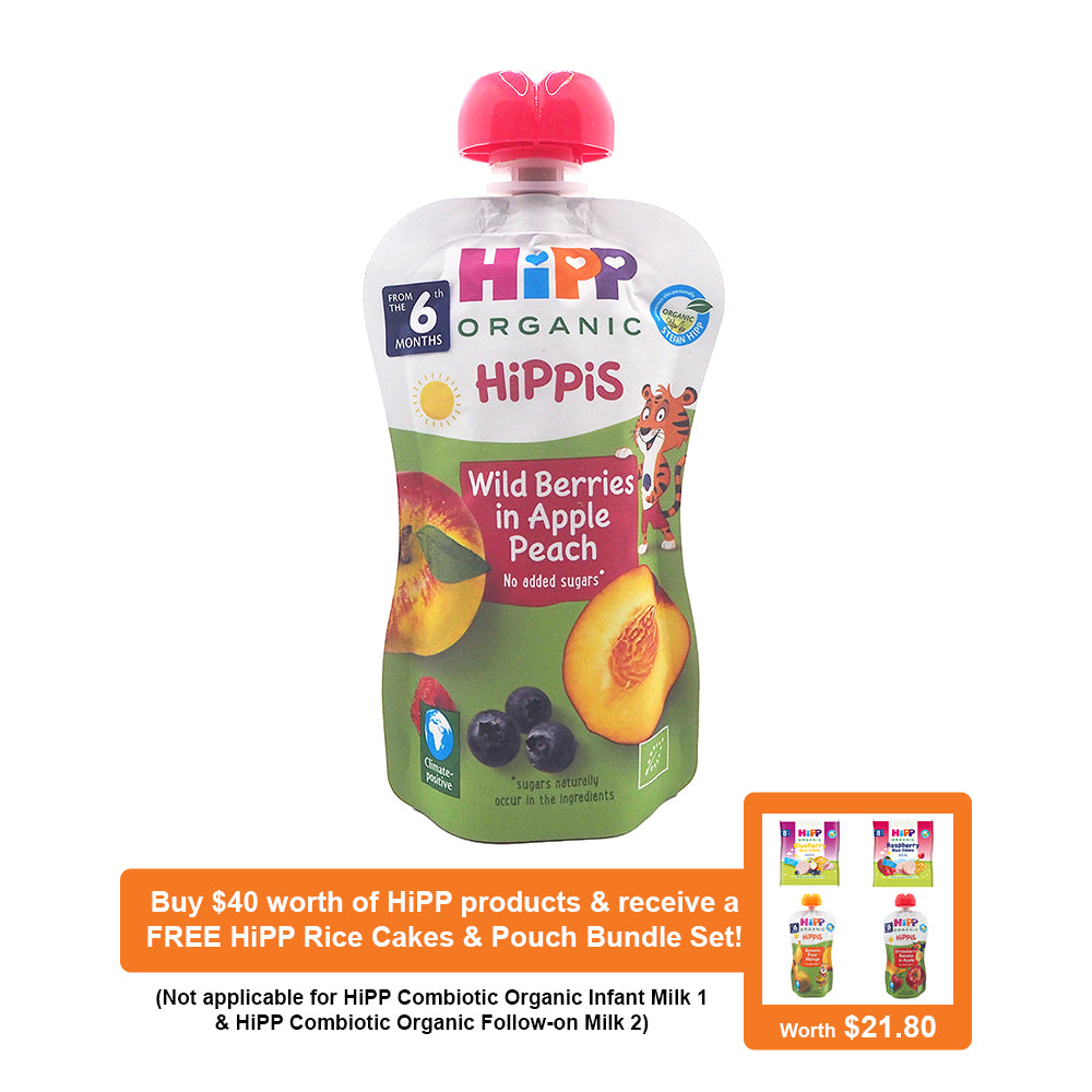 Organic Wild Berries in Apple Peach, 100gm – SuperNature