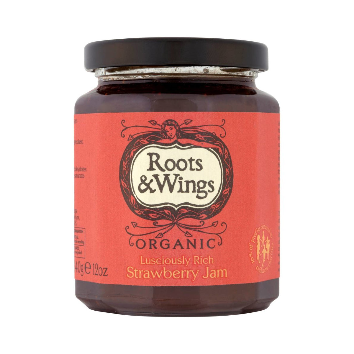 Organic Strawberry Jam Vegan Gluten Free, 340gm – SuperNature