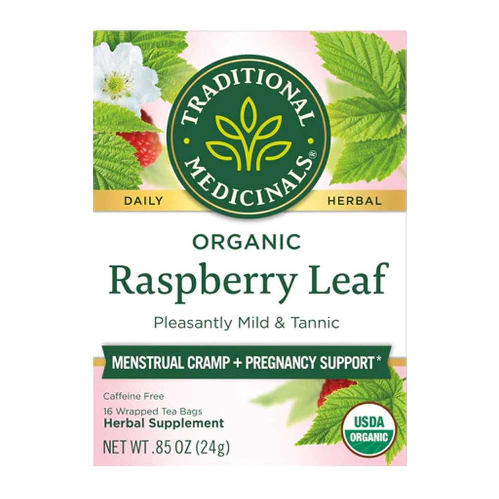 Organic Raspberry Leaf Tea, 16's x 1.5gm – SuperNature