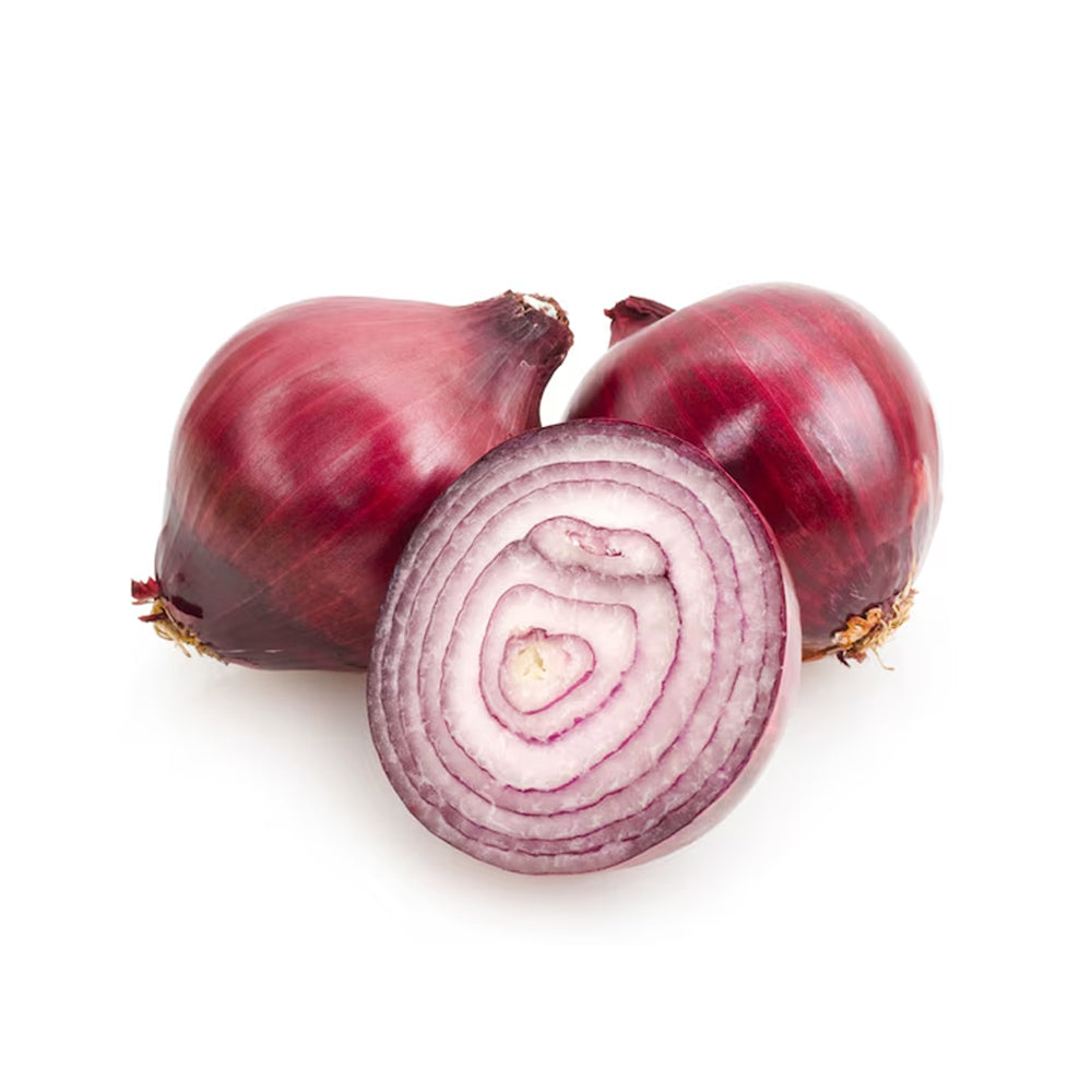 Organic Red Onion (Australia), Appx 550g-600g (3-4pcs) – SuperNature