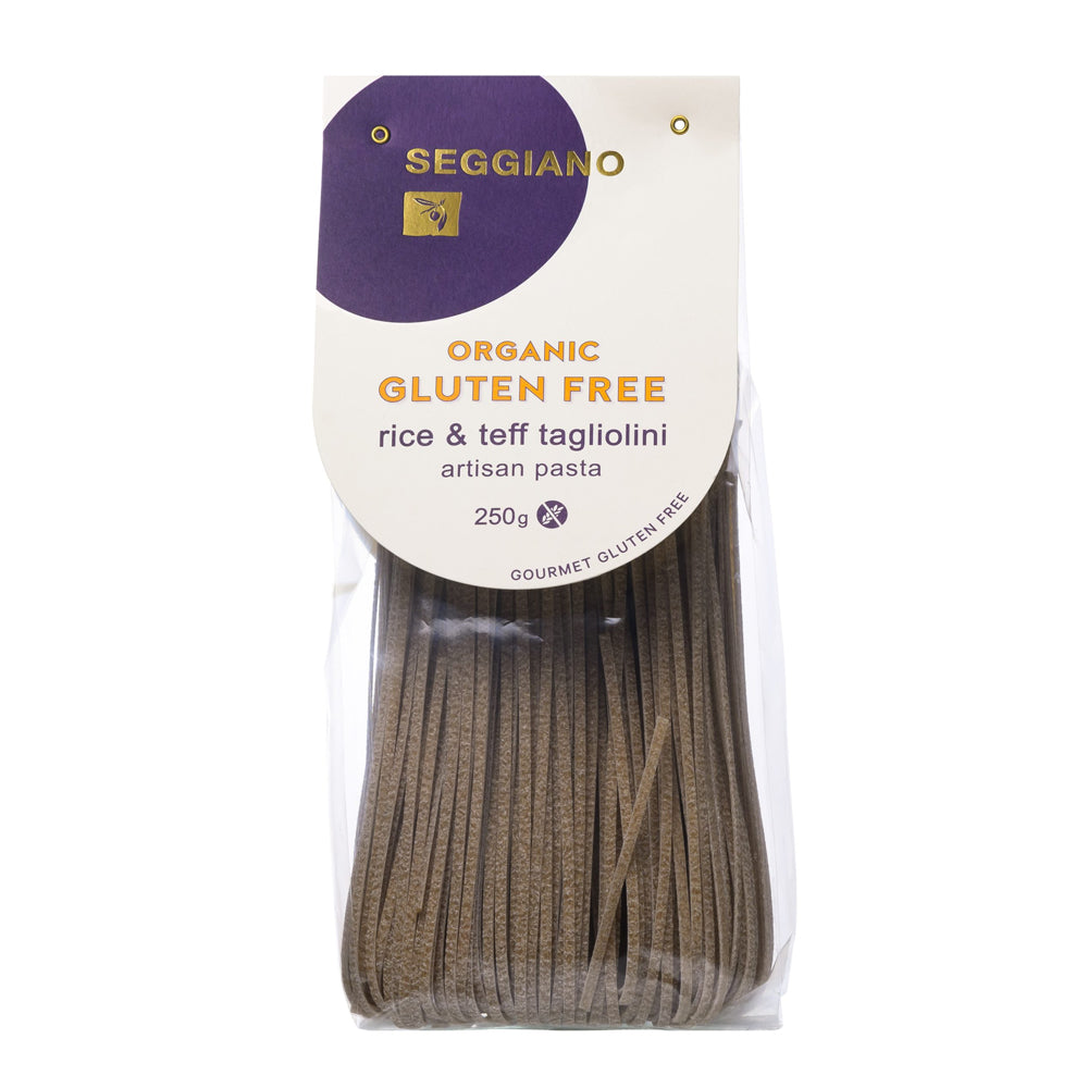 Organic Rice & Teff Tagliolini Pasta Vegan Gluten Free, 250gm – SuperNature
