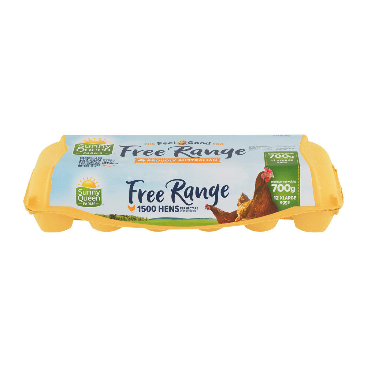 Free Range Extra Large Eggs, 12's – SuperNature