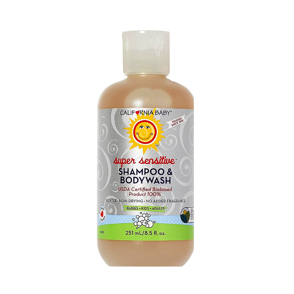 Super Sensitive Shampoo & Body Wash Gluten Free – SuperNature