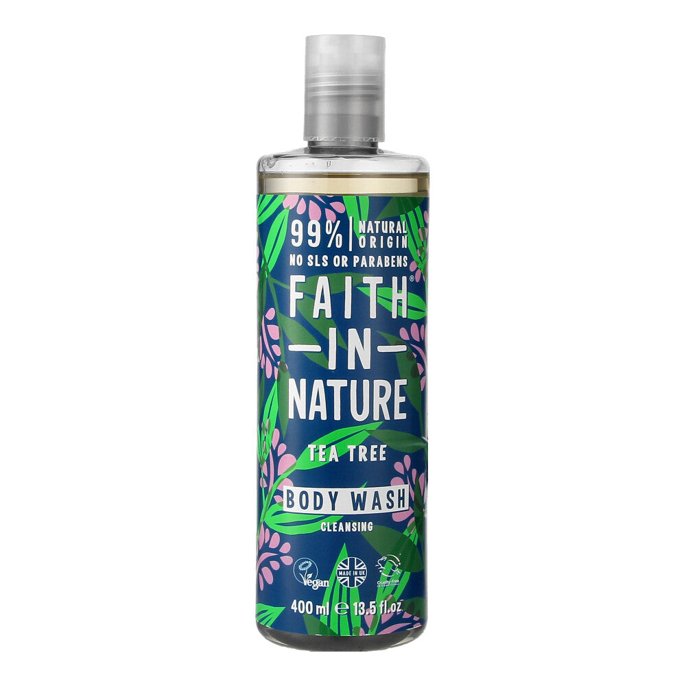 Tea Tree Body Wash Vegan, 400ml – SuperNature