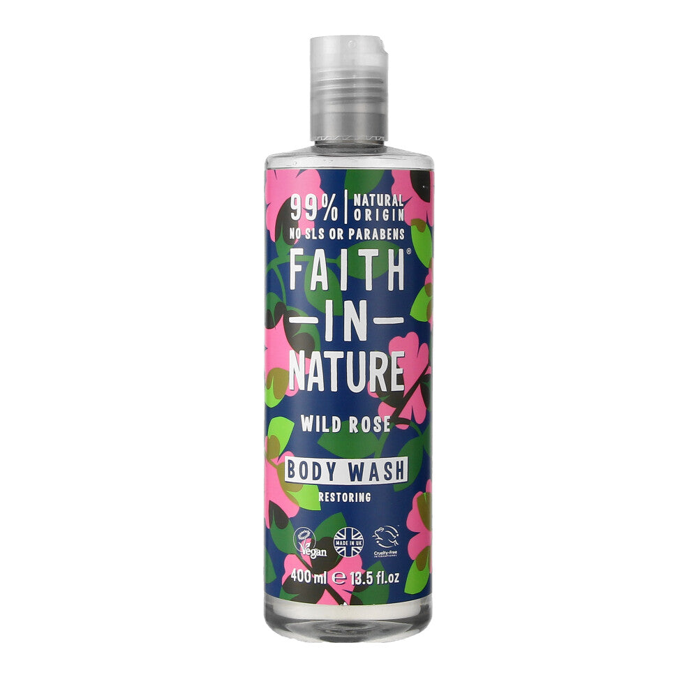 Wild Rose Body Wash Vegan, 400ml – SuperNature