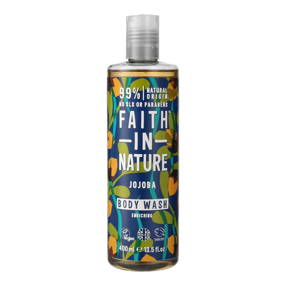 Jojoba Body Wash Vegan, 400ml - SuperNature