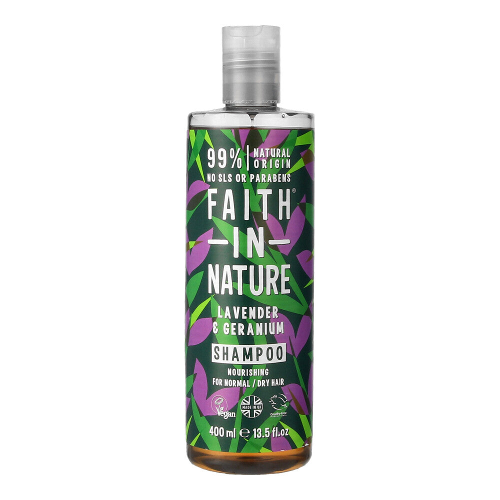 Lavender Geranium Shampoo Vegan, 400ml – SuperNature