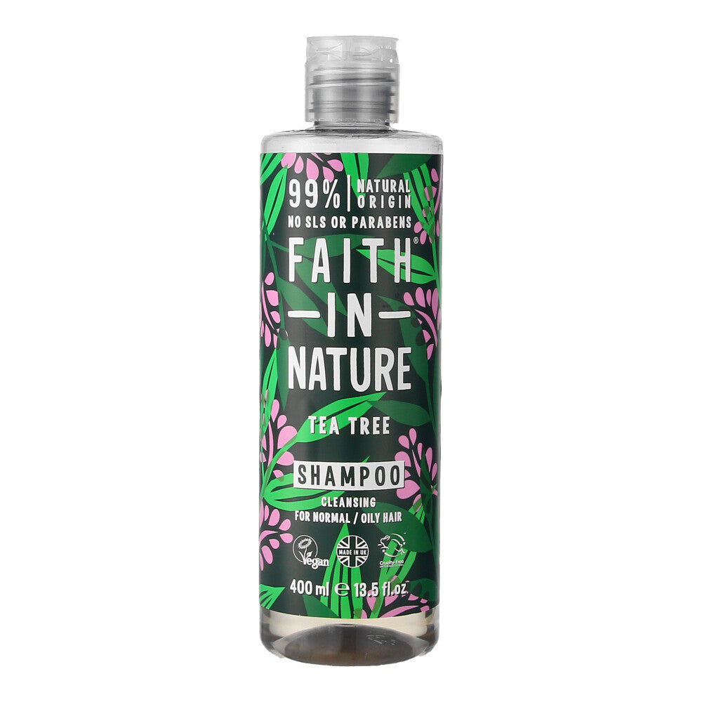 Tea Tree Shampoo Vegan, 400ml – SuperNature