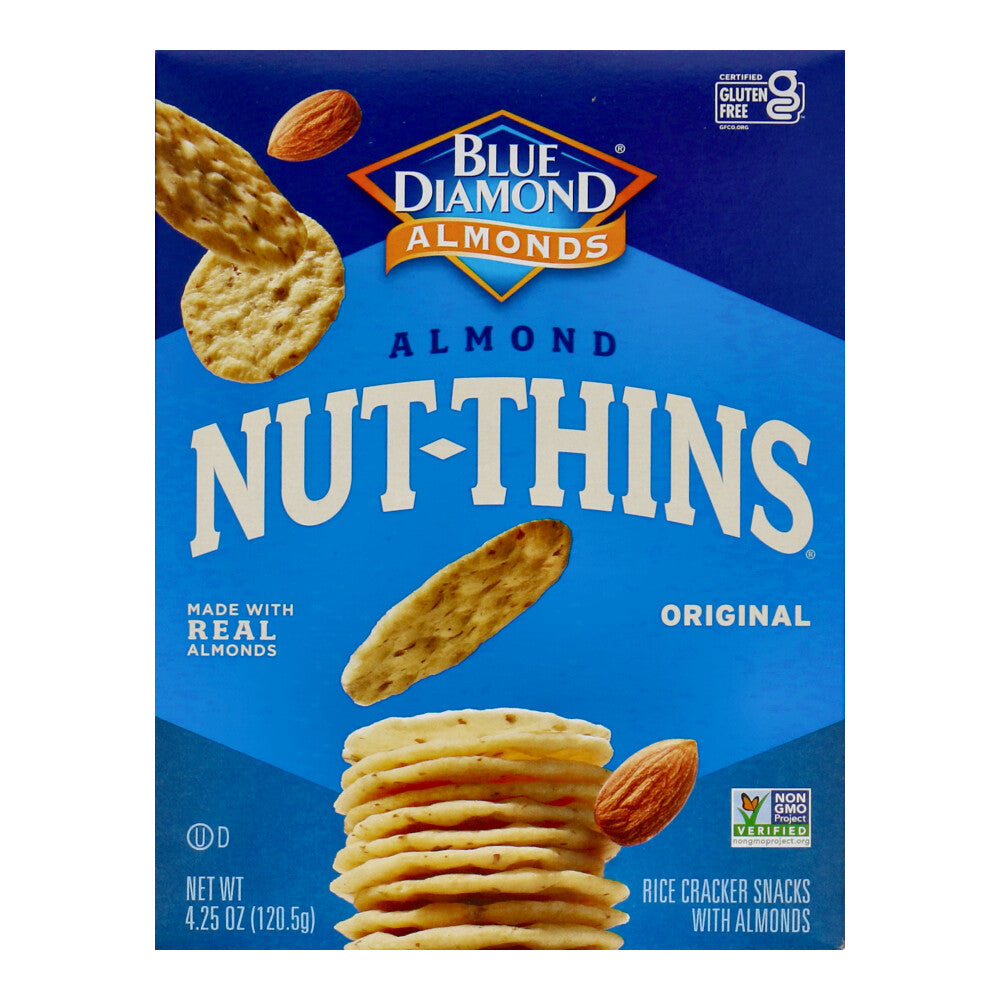 Almond Nut Thin Cracker Gluten Free, 120.5gm – SuperNature