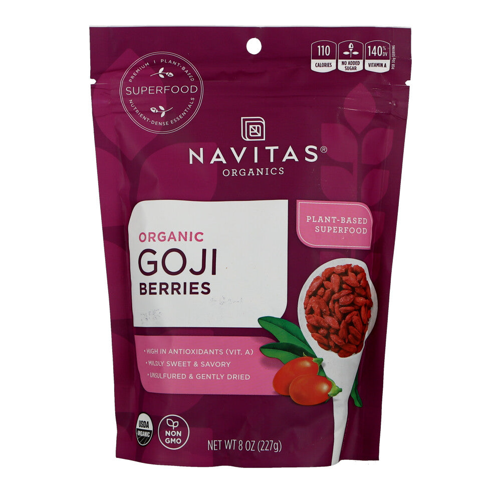Organic Goji Berries Vegan Gluten Free, 227gm – SuperNature