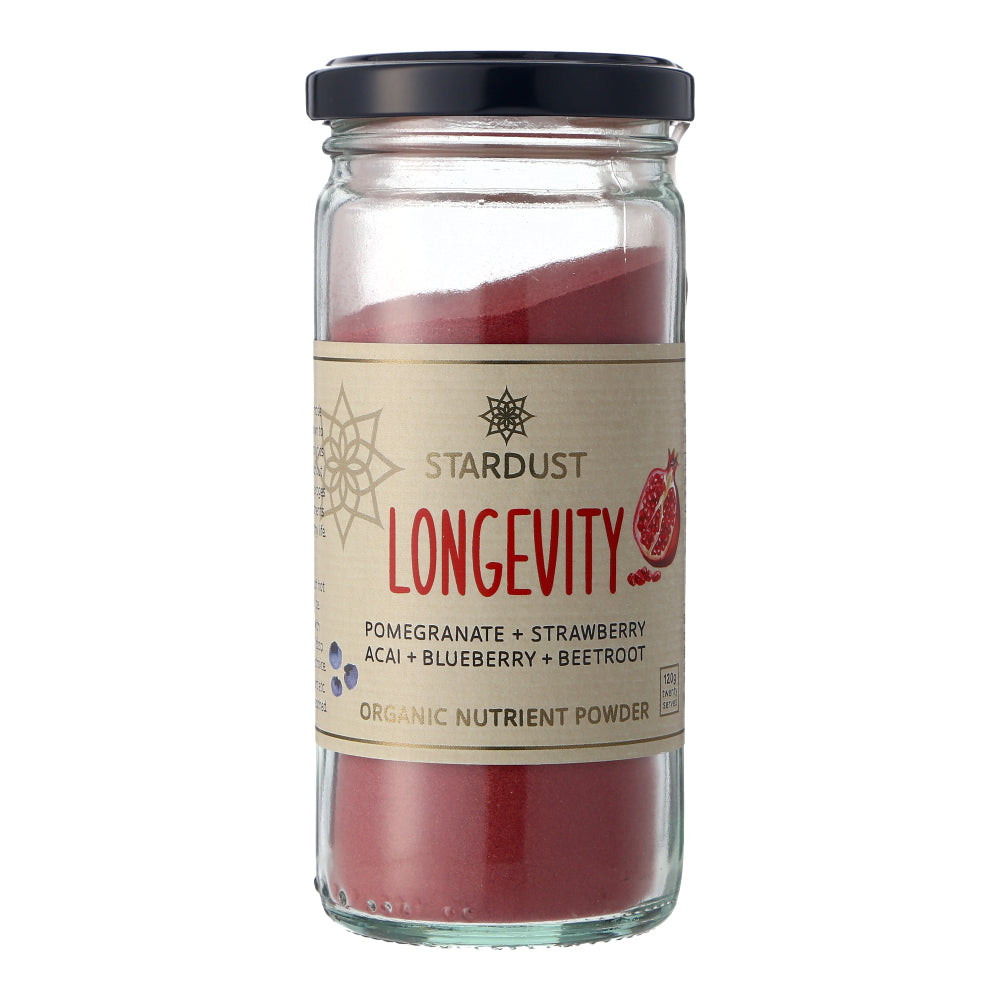 Organic Longevity Red Nutrient Powder, 120gm – SuperNature