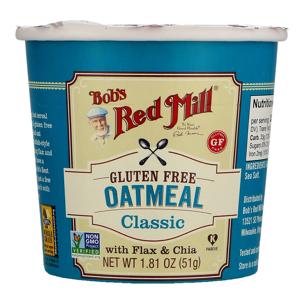 Classic Oatmeal Cup Gluten Free, 51gm – SuperNature