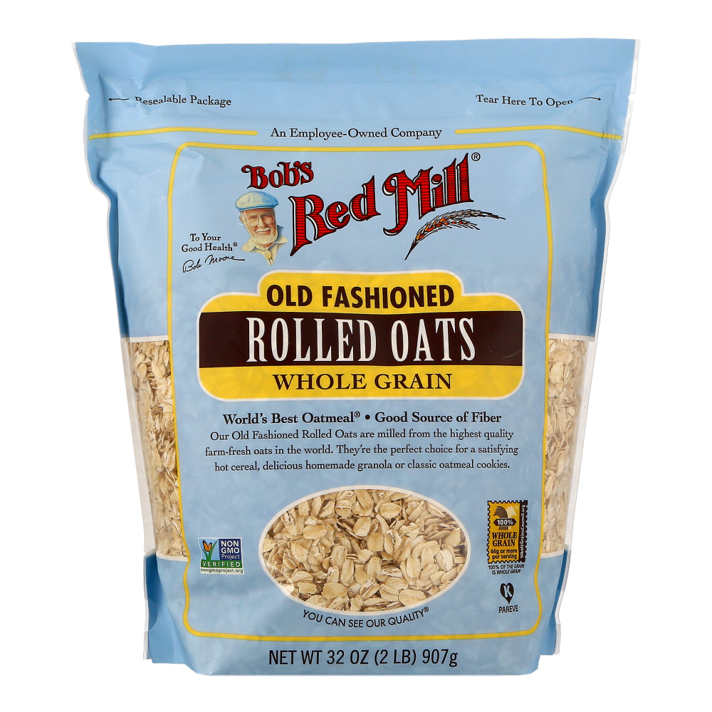 Organic Old Fashioned Regular Rolled Oats, 907gm – SuperNature