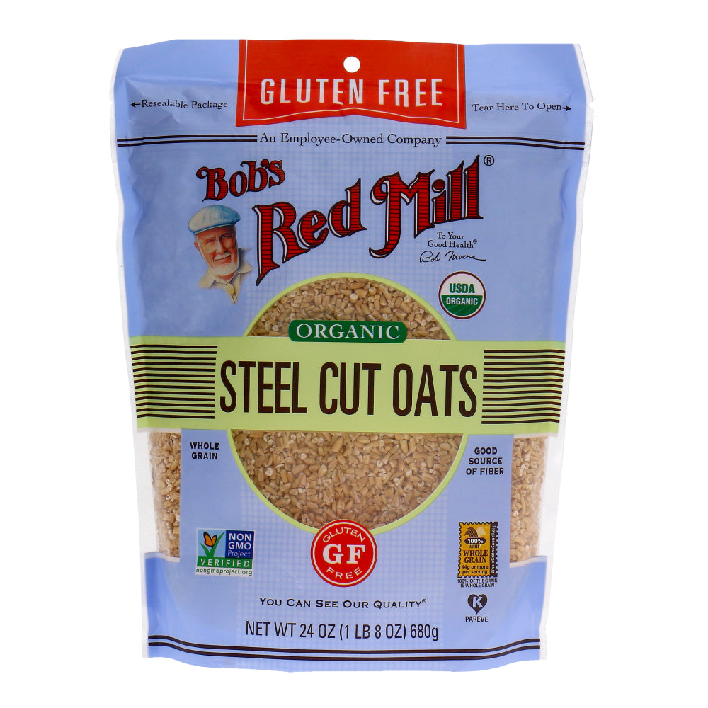 Organic Steel Cut Oats, 680g – SuperNature