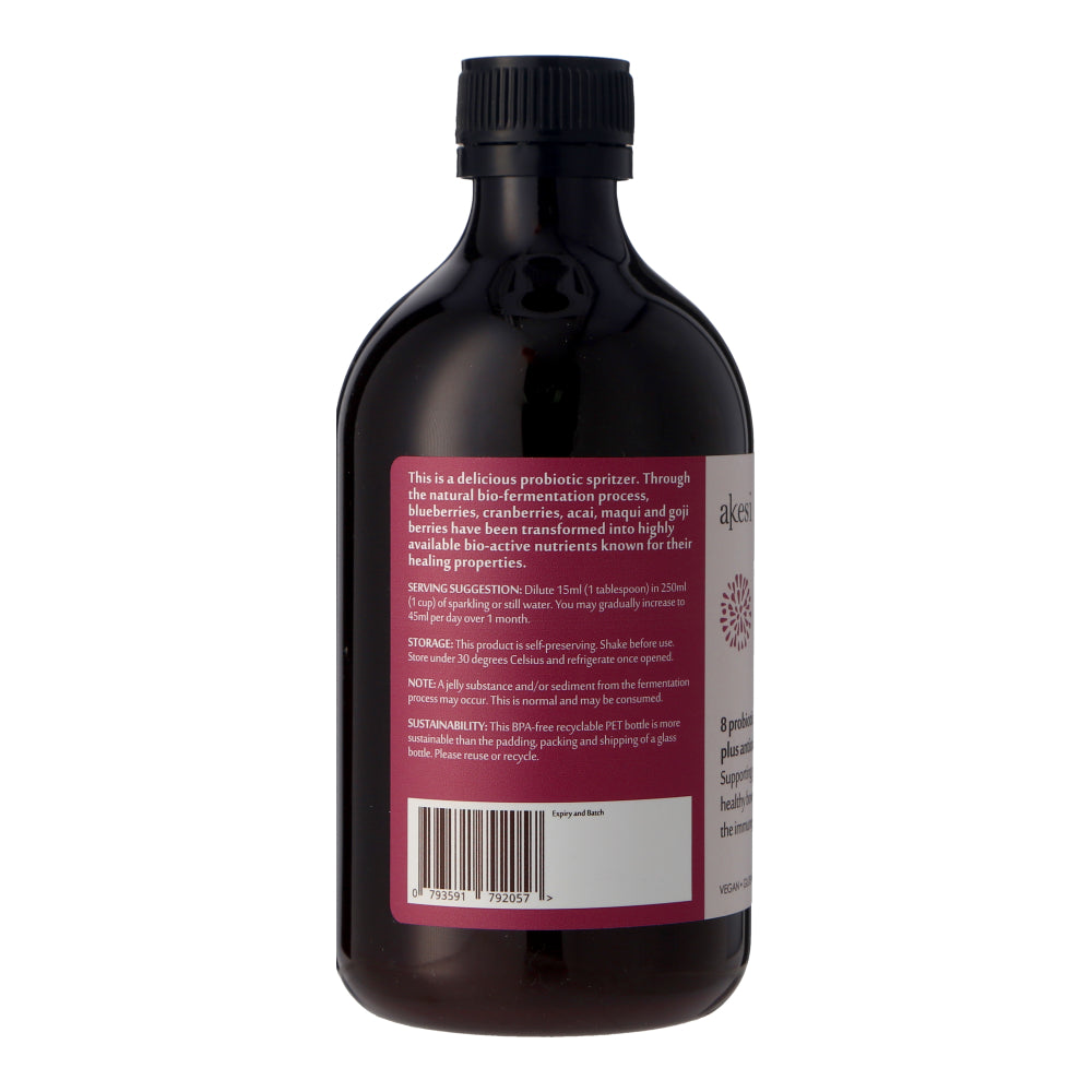 Bio-Fermented Berry Spritzer, 500ml – SuperNature
