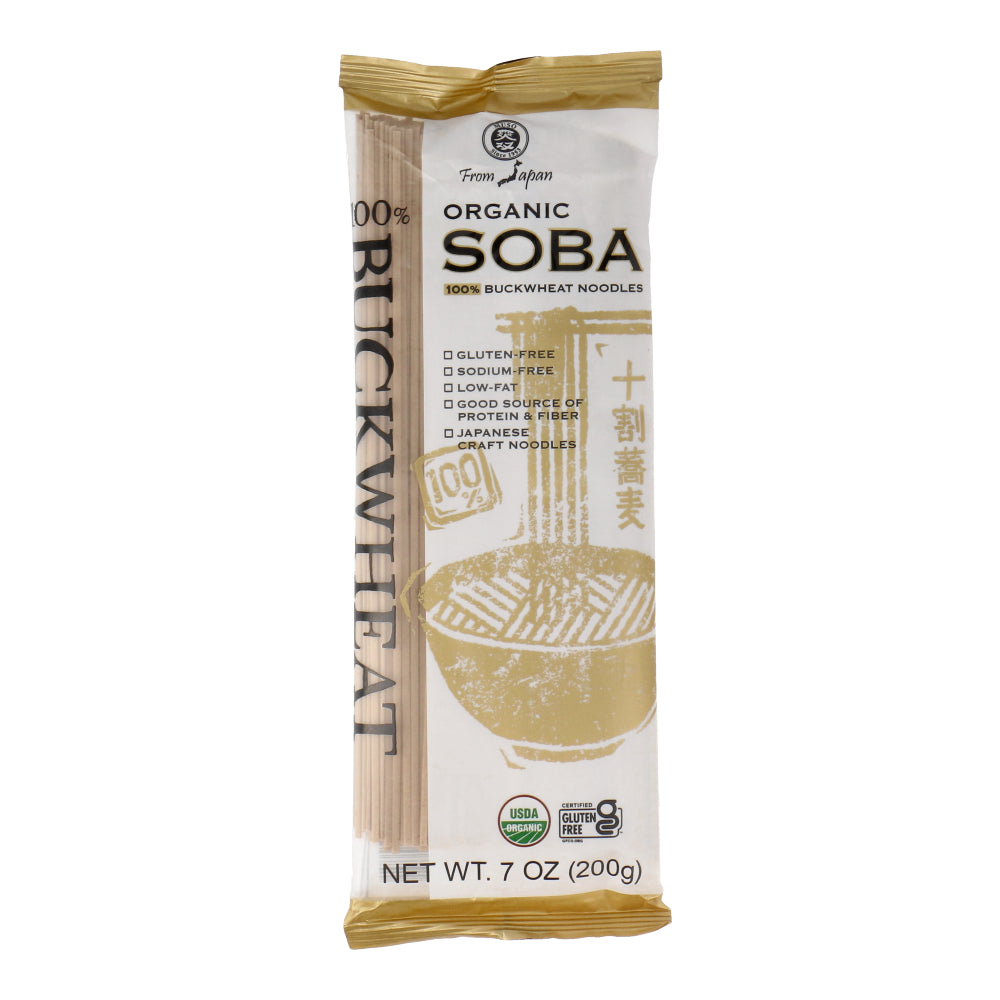 Organic Soba 100% Buckwheat Gluten Free, 200gm - Supernature