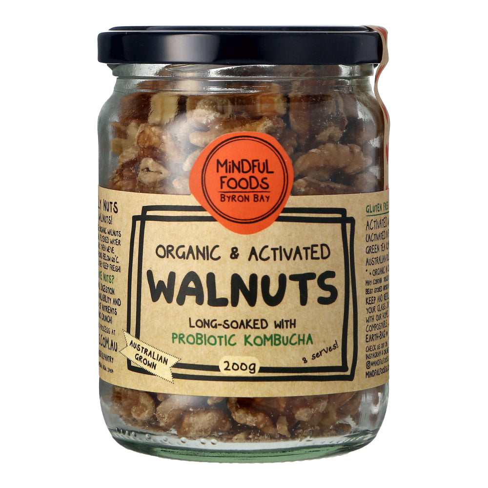 Organic Activated Walnuts Vegan Gluten Free, 200gm – SuperNature